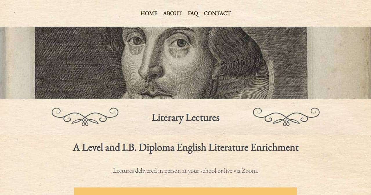 English Literature Lectures for A level & IB Diploma